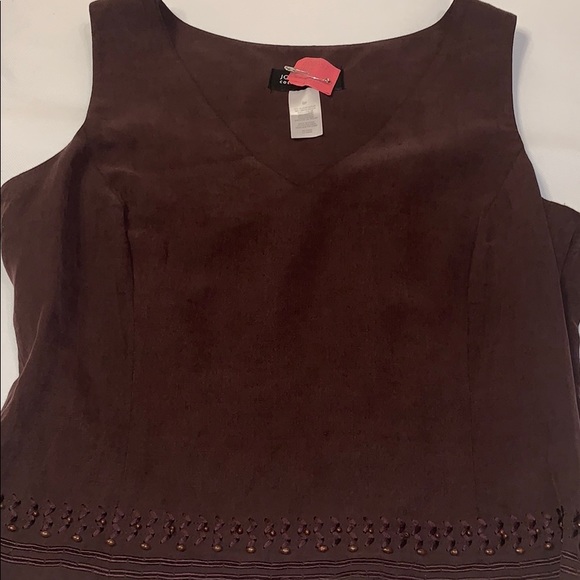 Jones New York | Tops | Jones New York Collections Sleeveless Silklinen ...